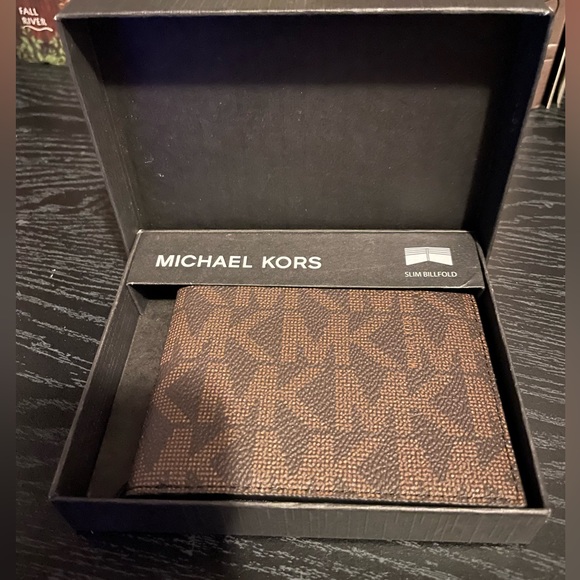 Michael Kors | Accessories | Nwt Michael Kors Slim Bifold Wallet | Poshmark